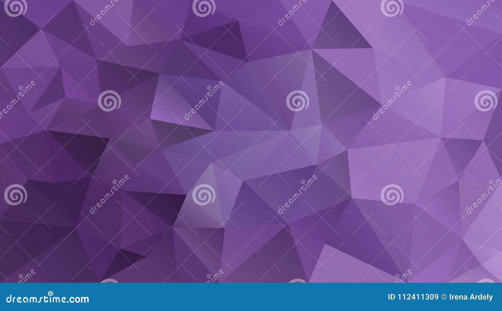 Vector Irregular Polygonal Background Triangle Low Poly Pattern