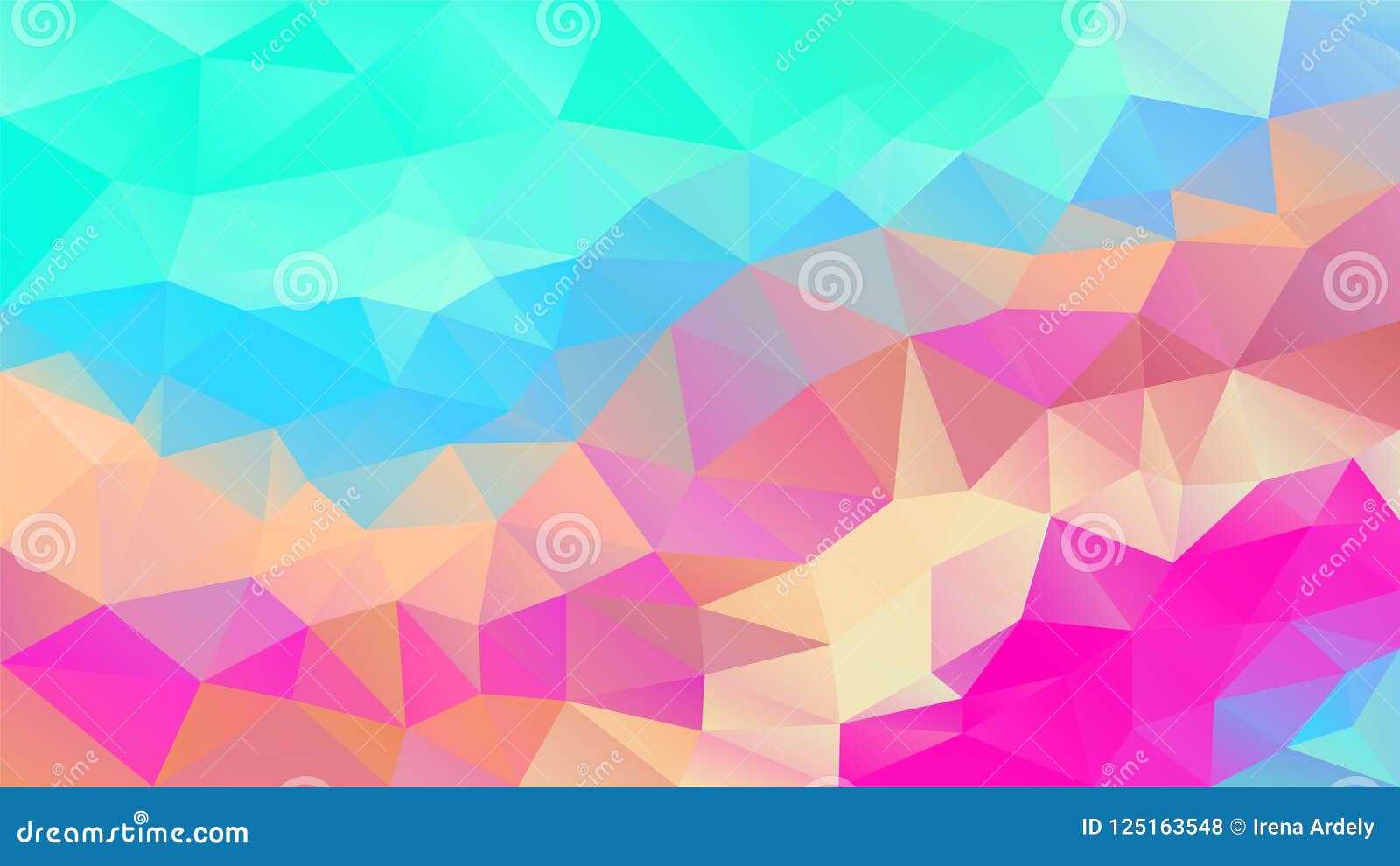 Vector Irregular Polygonal Background - Triangle Low Poly Pattern ...