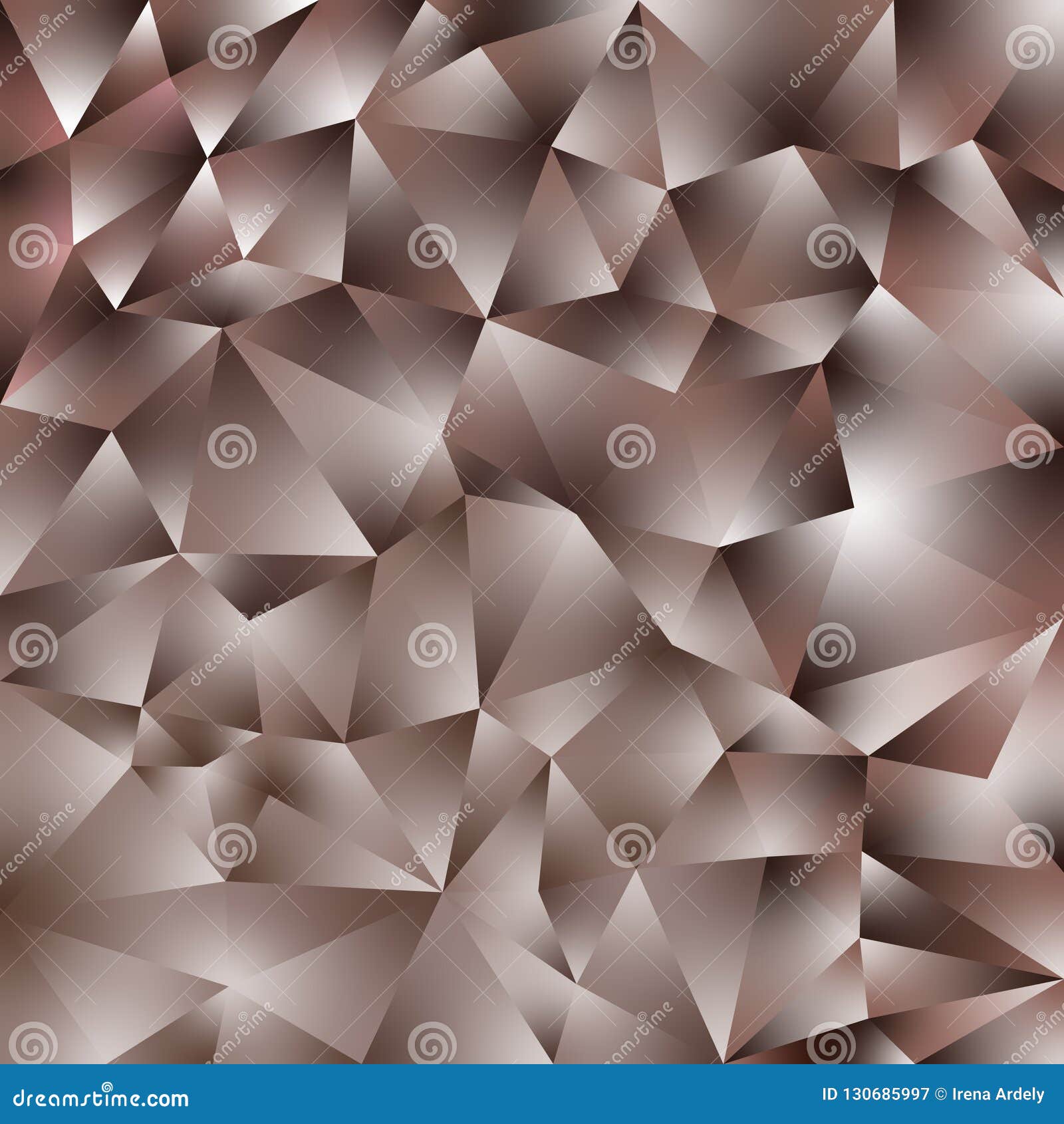 Vector Irregular Polygonal Square Background - Triangle Low Poly ...