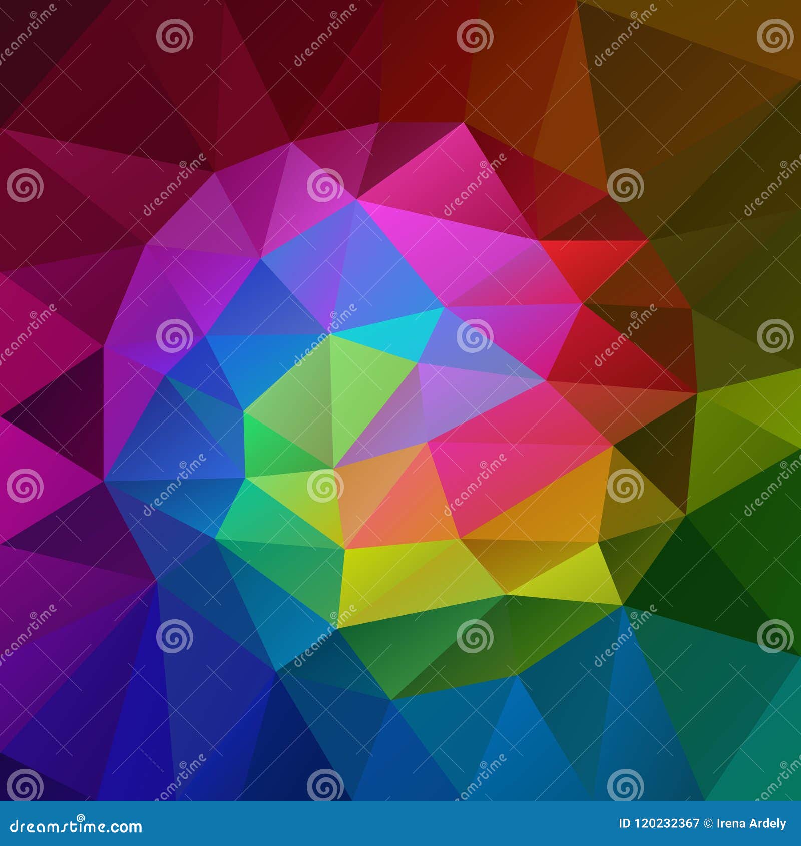 Vector Irregular Polygonal Square Background - Triangle Low Poly ... Vector Irregular Polygonal Square Background - Triangle Low Poly ...