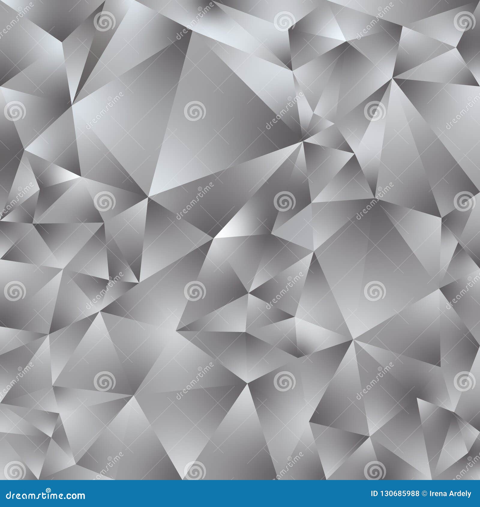 Vector Irregular Polygonal Square Background - Triangle Low Poly ...