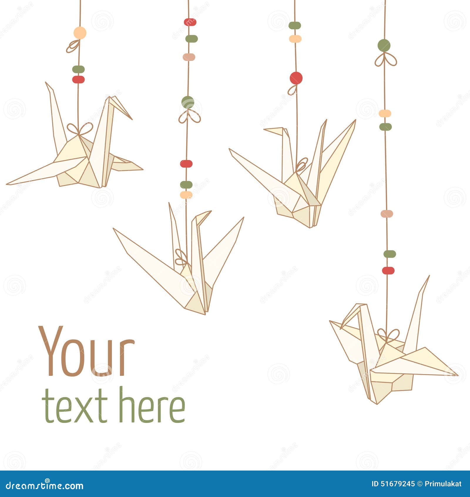 Hanging Paper Cranes