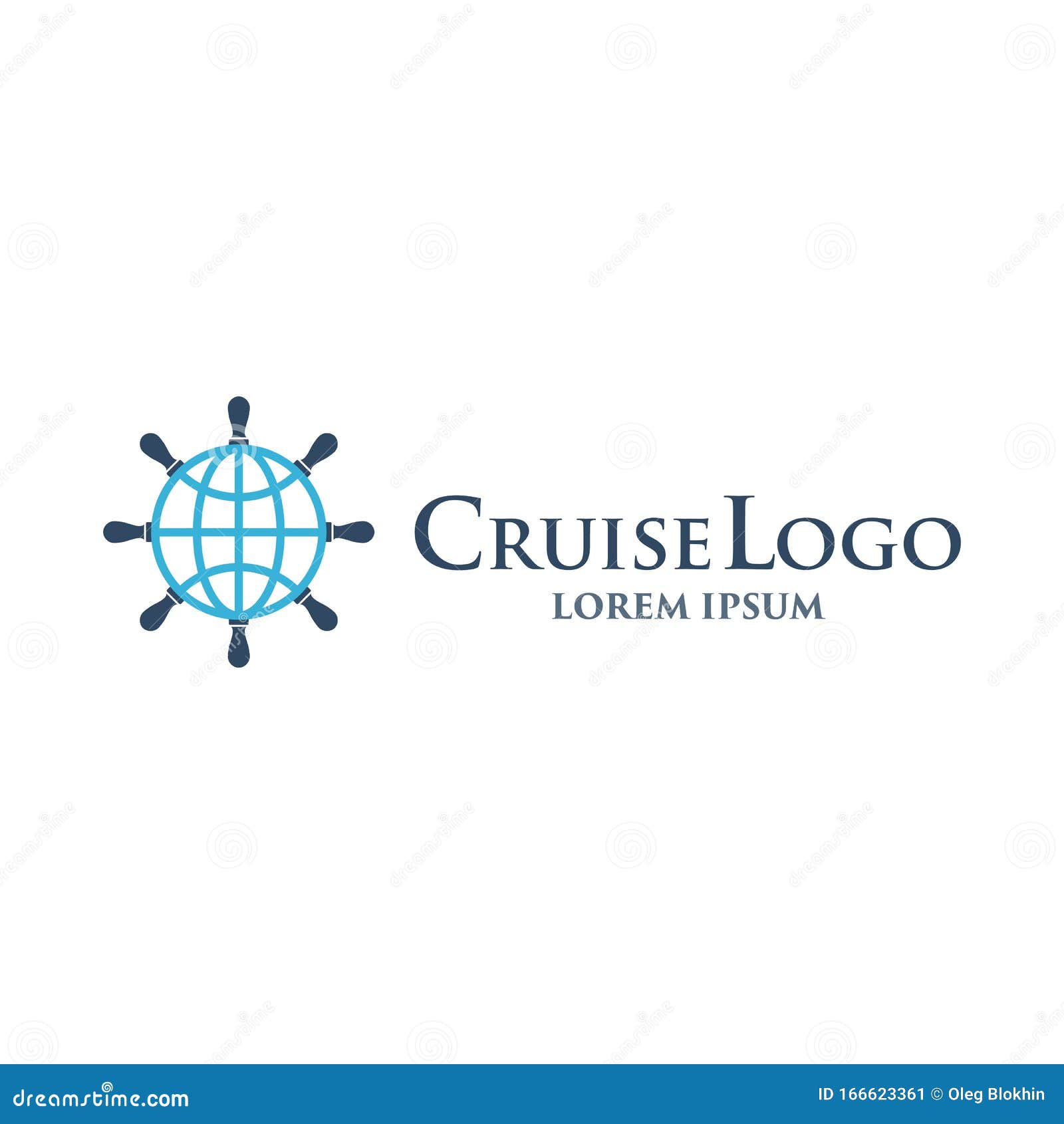 Vector Isolated Helm Logo Design Template with Text. Icon Globe Shape ...