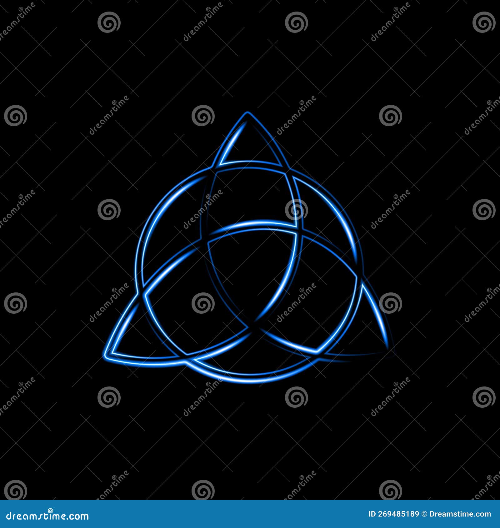 Magic Sign with Neon Effect. Stock Vector - Illustration of brand ...