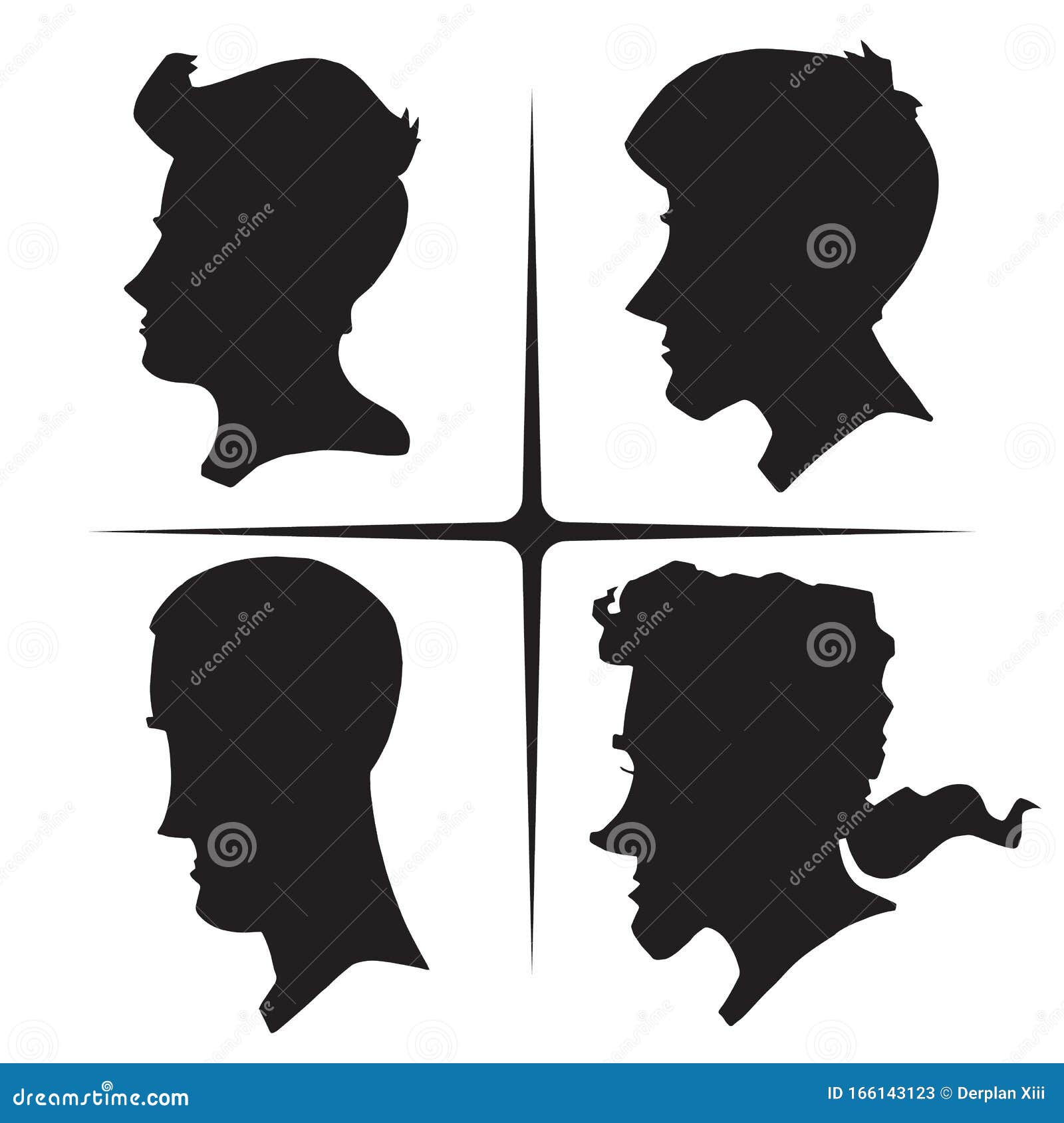 Face color set stock illustration. Illustration of flat - 166143123