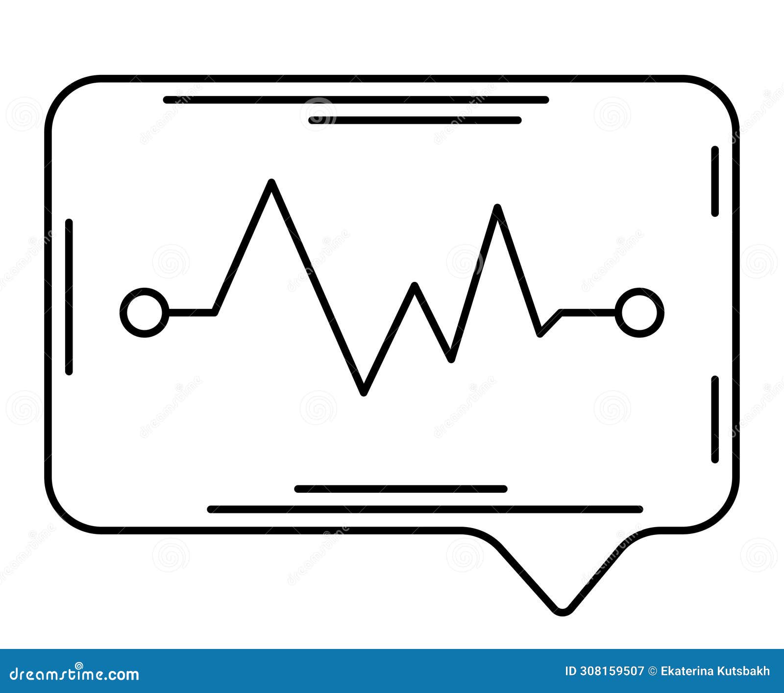 Vector Isolated Medical Icon. Chat Symbol, Speech Bubble with ...