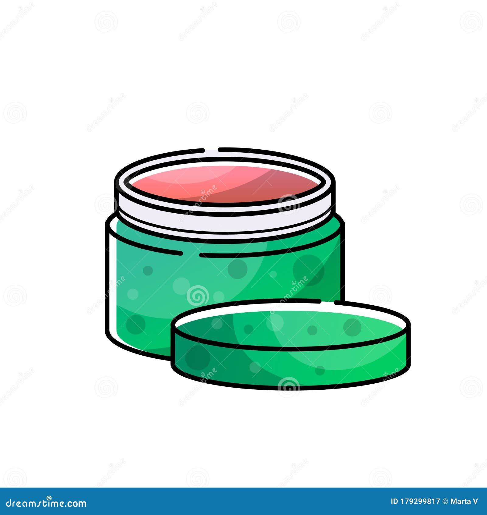 Linear Blush Icon From Beauty Outline Collection. Thin Line Blush ...