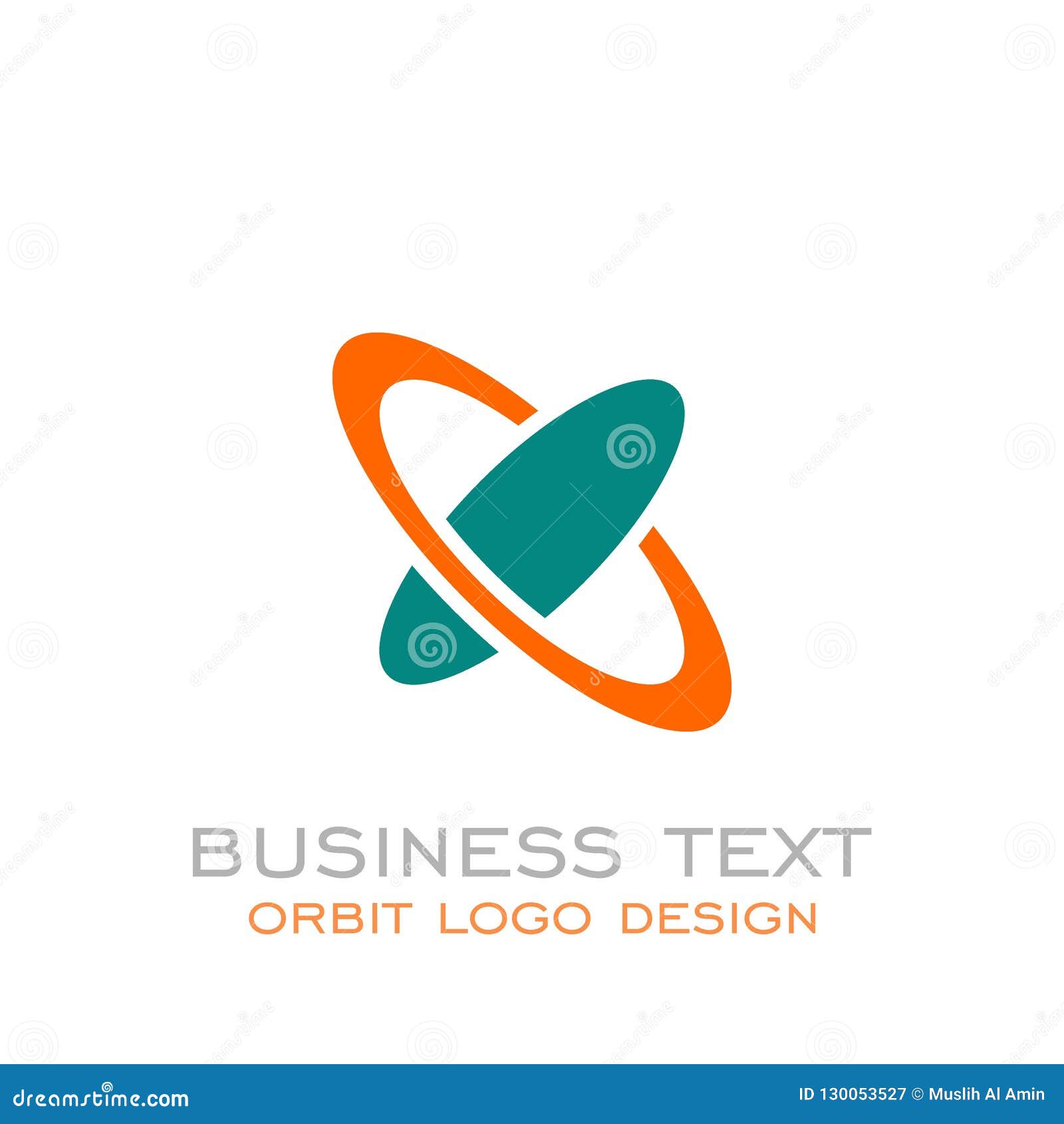 Business Logo Design, Orbit Logo. Stock Vector - Illustration of ...