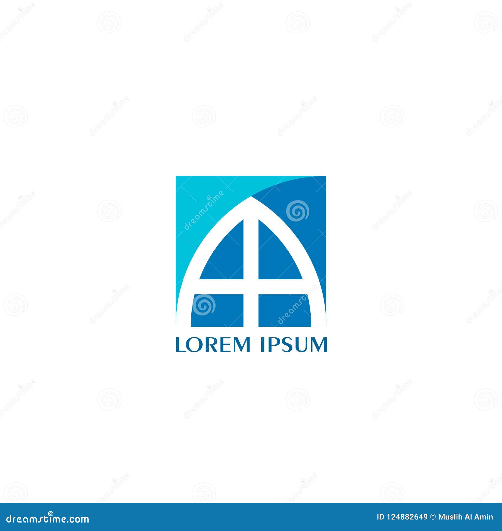 Real Estate Logo, Window Logo Design. Stock Vector - Illustration of ...