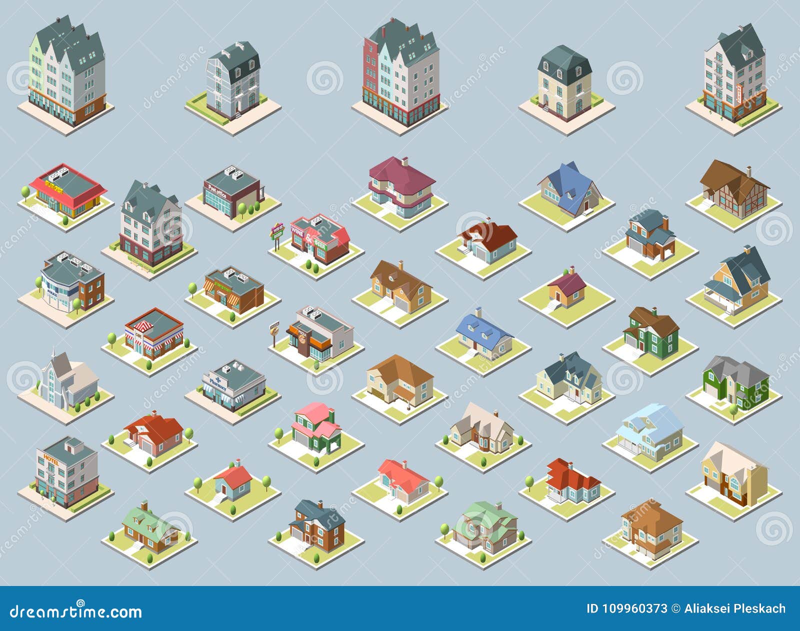 Isometric Buildings Of Ancient Egypt, Temple With Obelisk. 3D Rendering ...