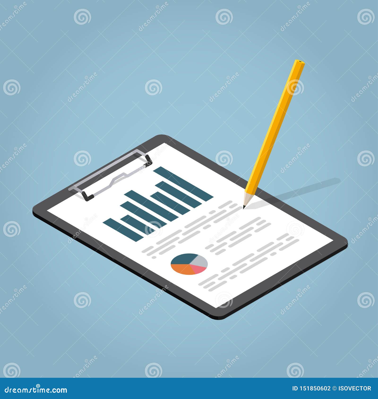 Clipboard And Charts Flat Icon. Round Colorful Button, Financial ... Clipboard And Charts Flat Icon. Round Colorful Button, Financial ...