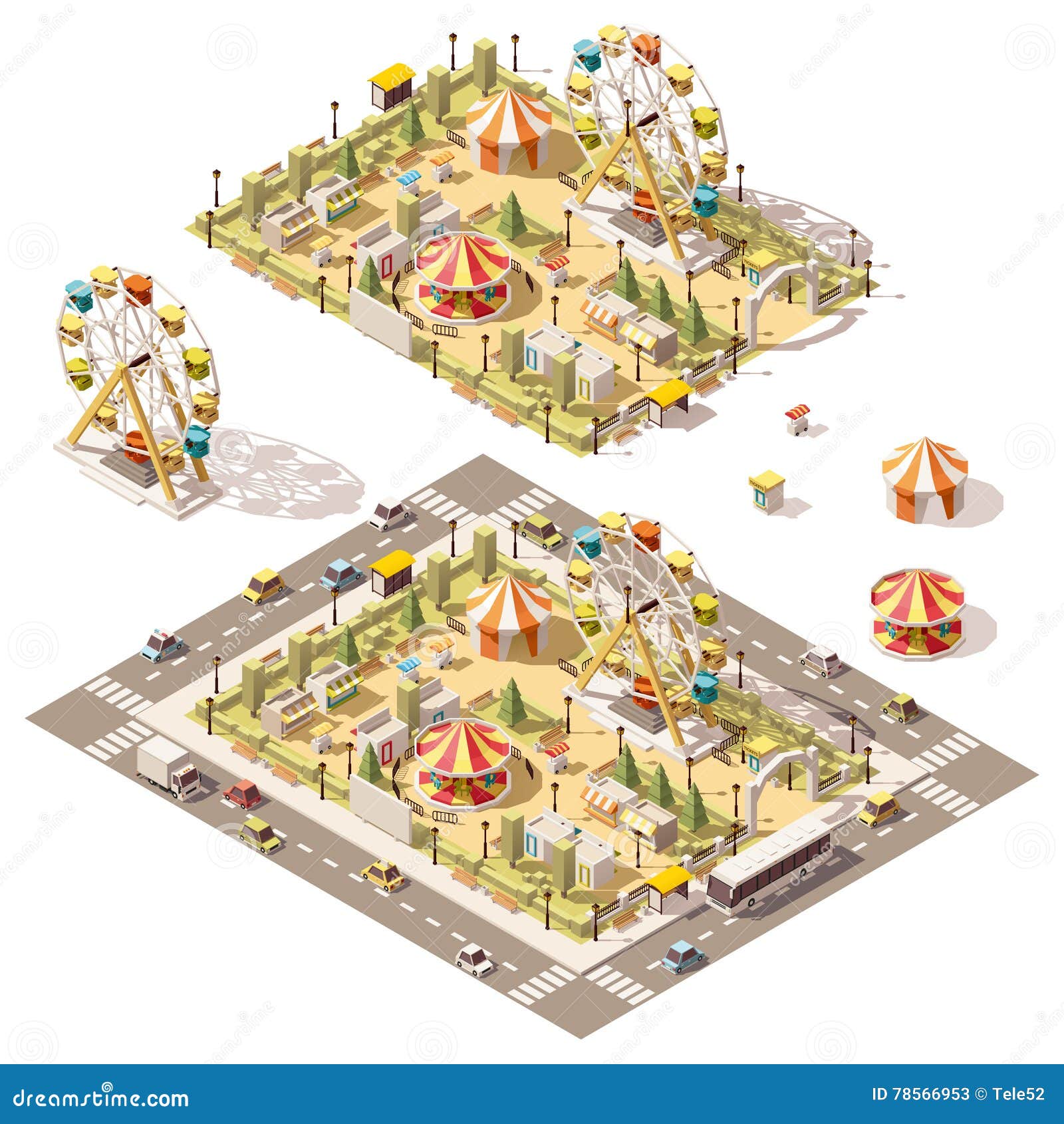 Lunapark Cartoons, Illustrations & Vector Stock Images - 114 Pictures ...