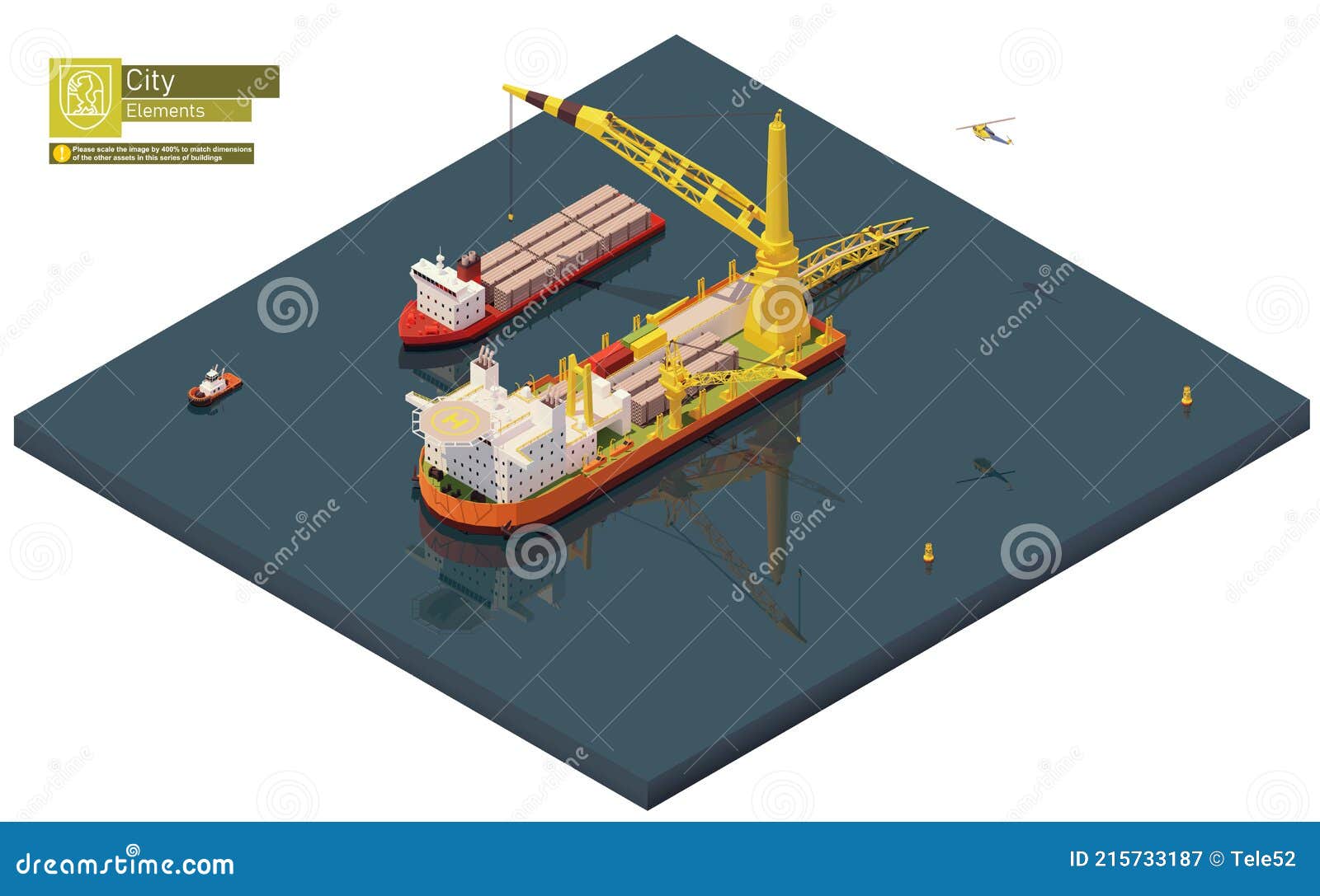 Vector Isometric Pipe Laying Vessel, Pipe Lay Ship Stock Vector ... Vector Isometric Pipe Laying Vessel, Pipe Lay Ship Stock Vector ...