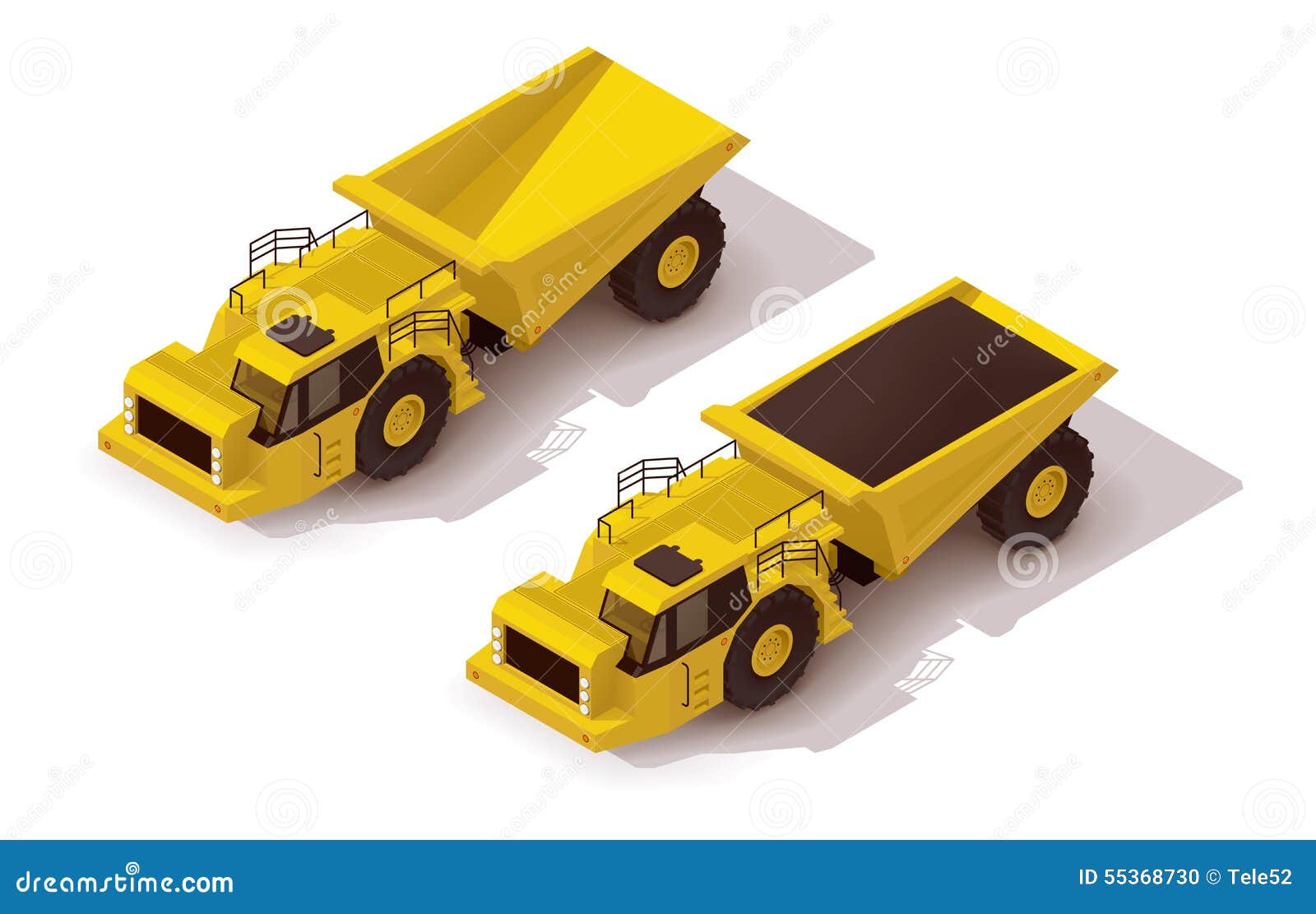 Isometric Underground Tunnel For Vehicular Road Traffic. Car Tunnel ...