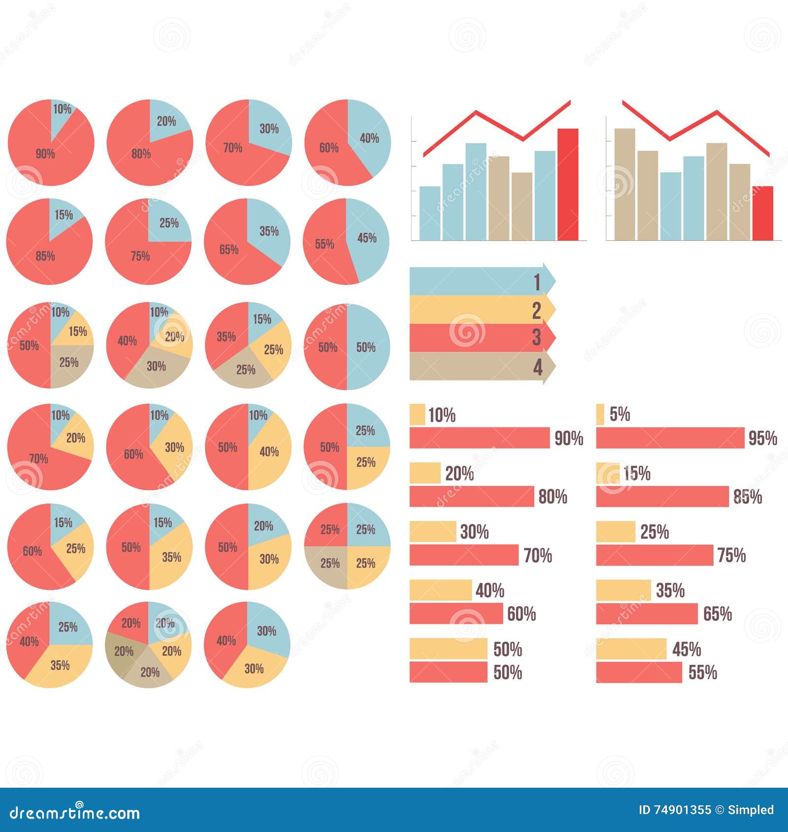 Growth Pie Charts Stock Illustrations – 5,010 Growth Pie Charts Stock ...