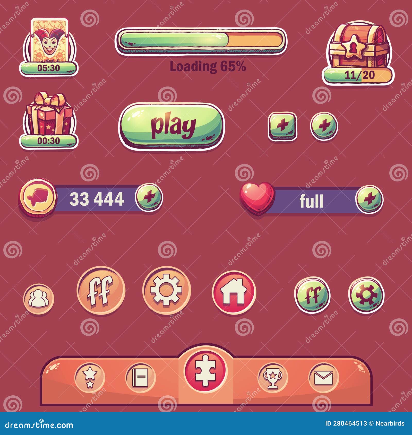 Solitaire Loading Screen,LOGO For 2D Game. Classic SOLITAIRE Game ...