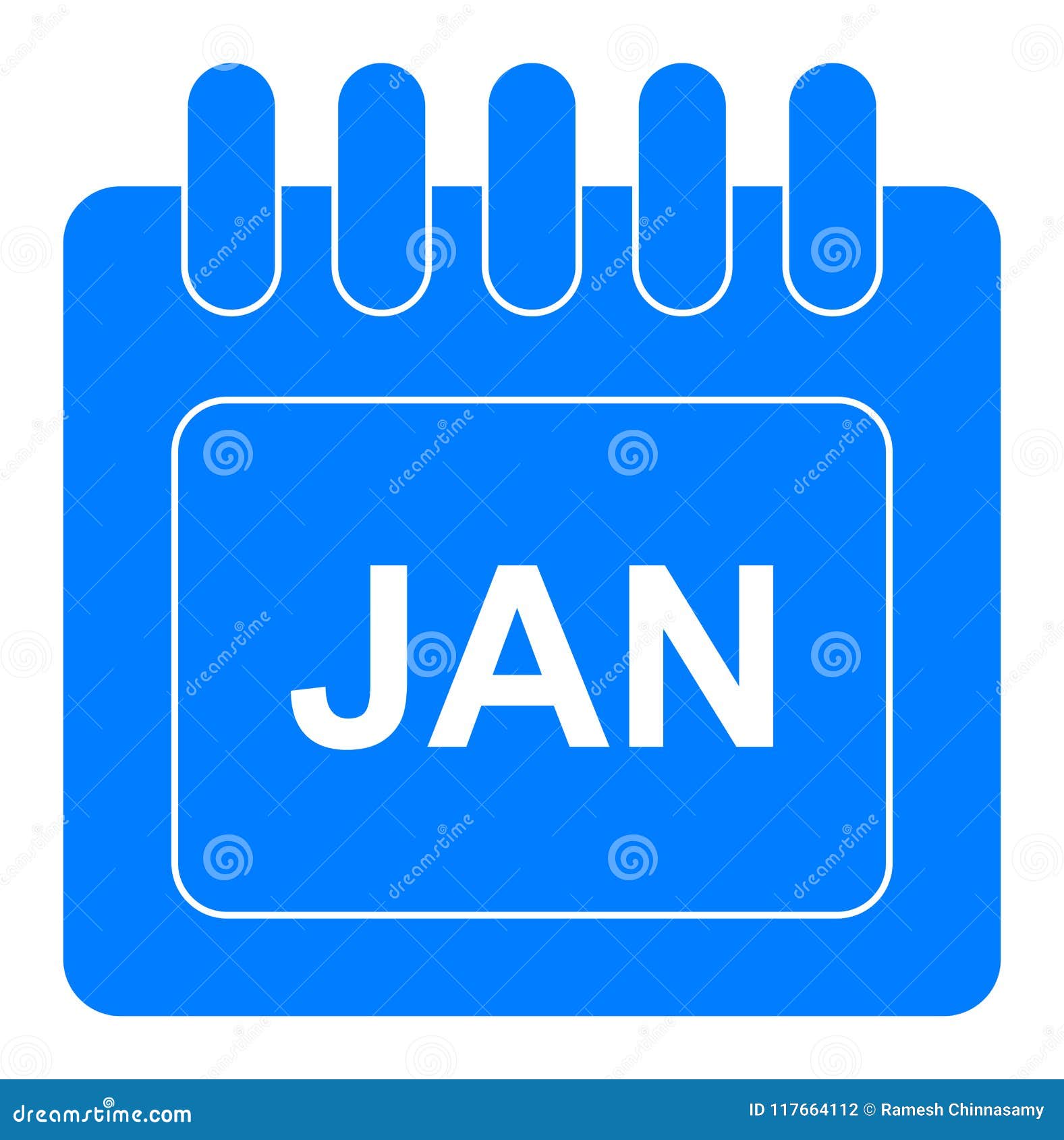 January Calendar Icon