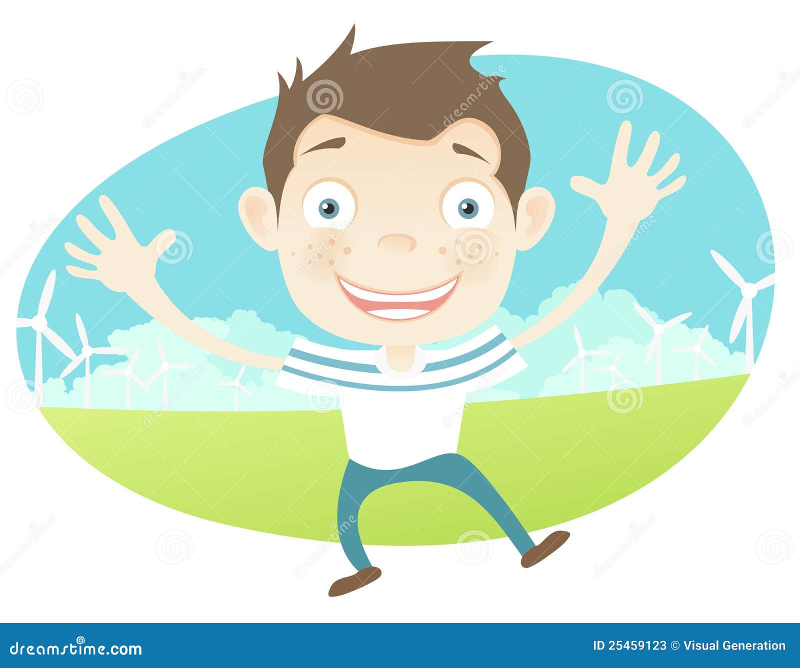 Vector Karakter vector illustratie. Illustration of illustratie - 25459123