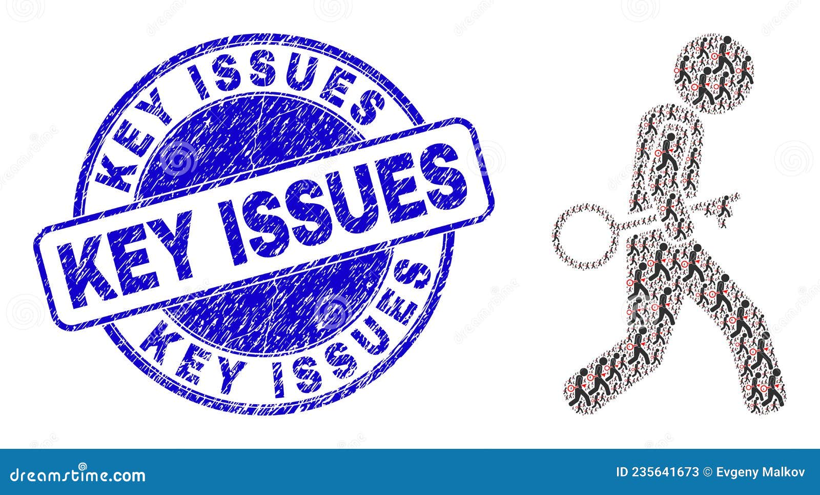 Rubber Key Issues Badge and Key Robber Fractal Mosaic of Self Items ...