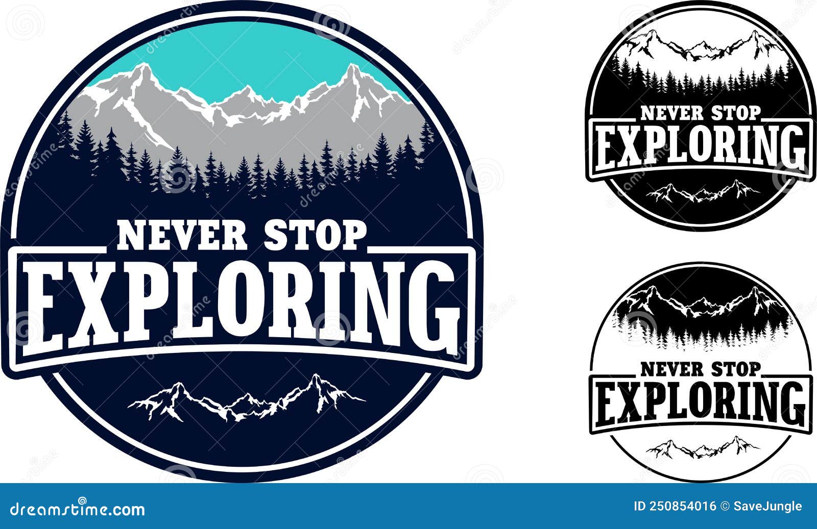 Vector Keychain with Mountain and Worest Logo Label Stock Vector ...