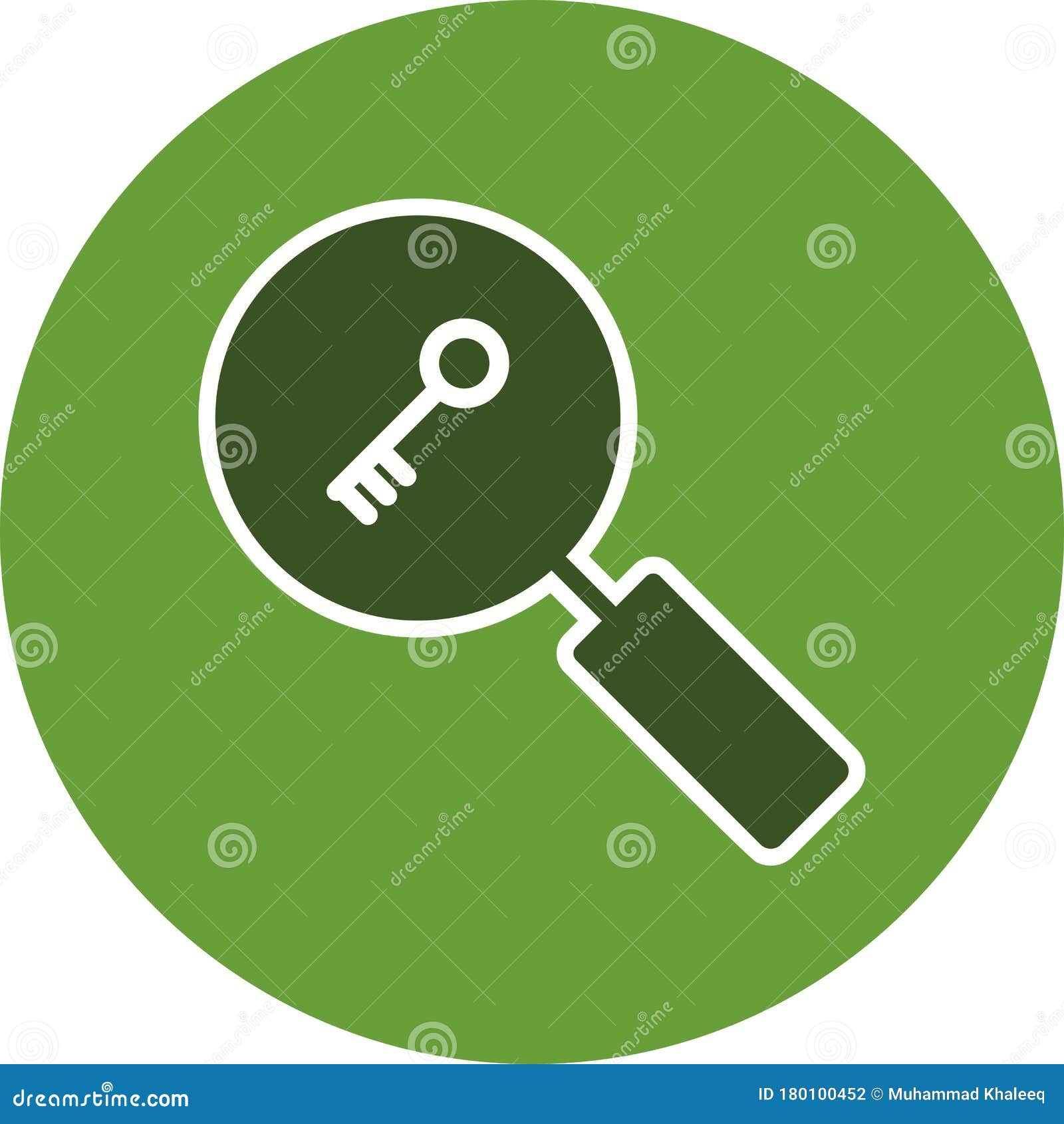 Vector Keyword Search Icon for Personal and Commercial Use. Stock ...