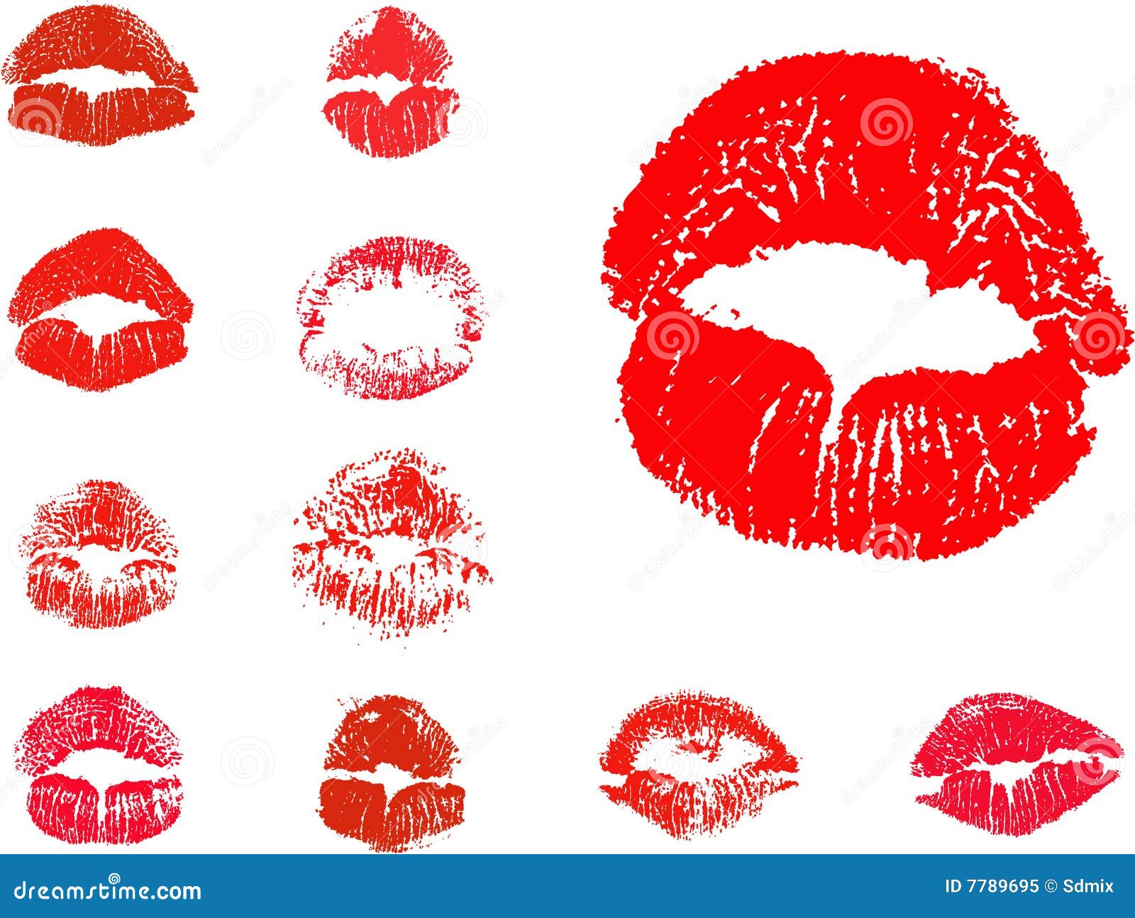 Vector kiss icons stock vector. Illustration of romanticism - 7789695