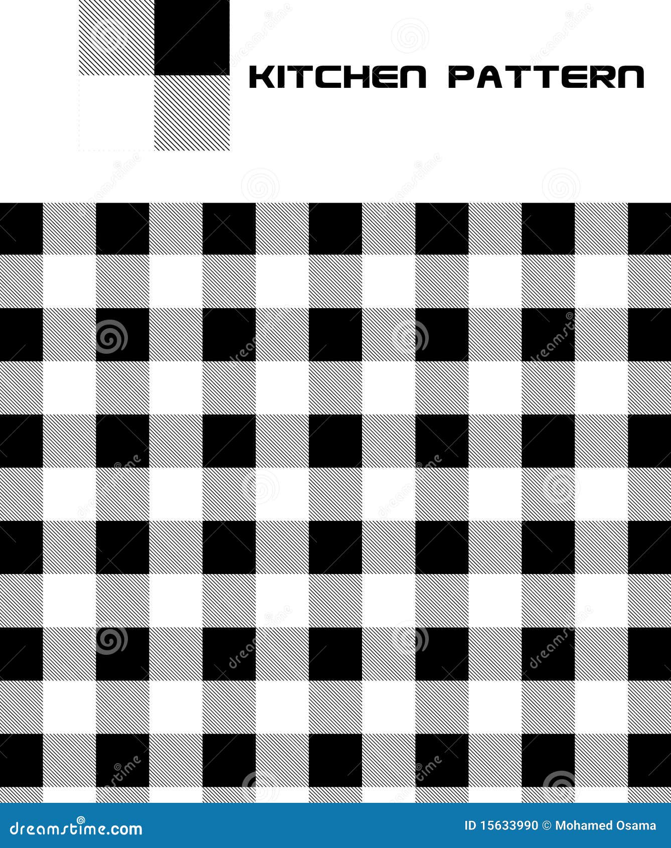 Vector Kitchen Seamless Pattern Stock Vector - Illustration of graphic ...