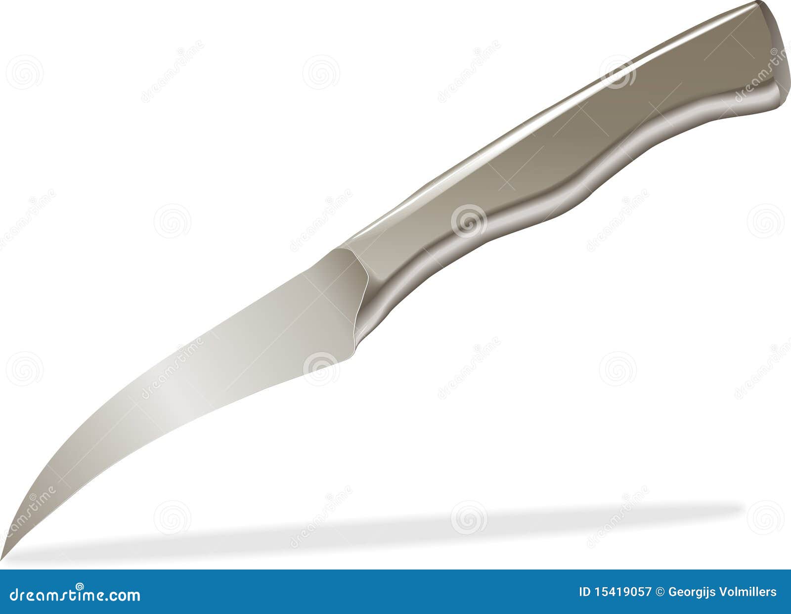Vector Kitchen Tourne Knife. Stock Vector - Illustration of tool, food ...