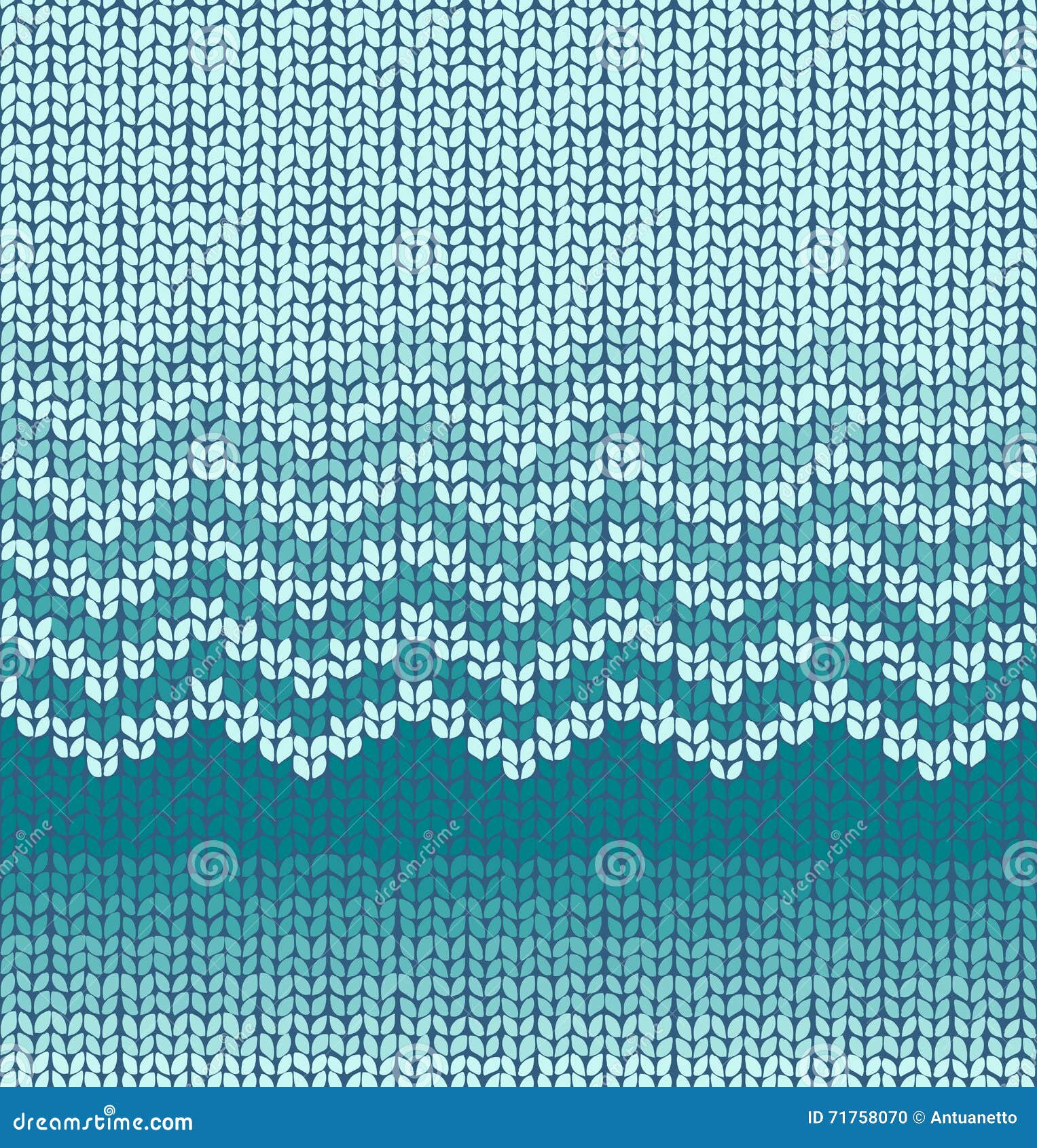 Vector Knit Seamless Pattern Stock Vector - Illustration of fashion ...