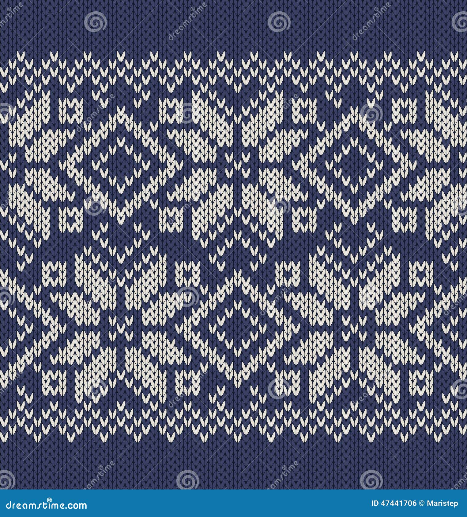 Vector knitted background stock vector. Illustration of pattern - 47441706