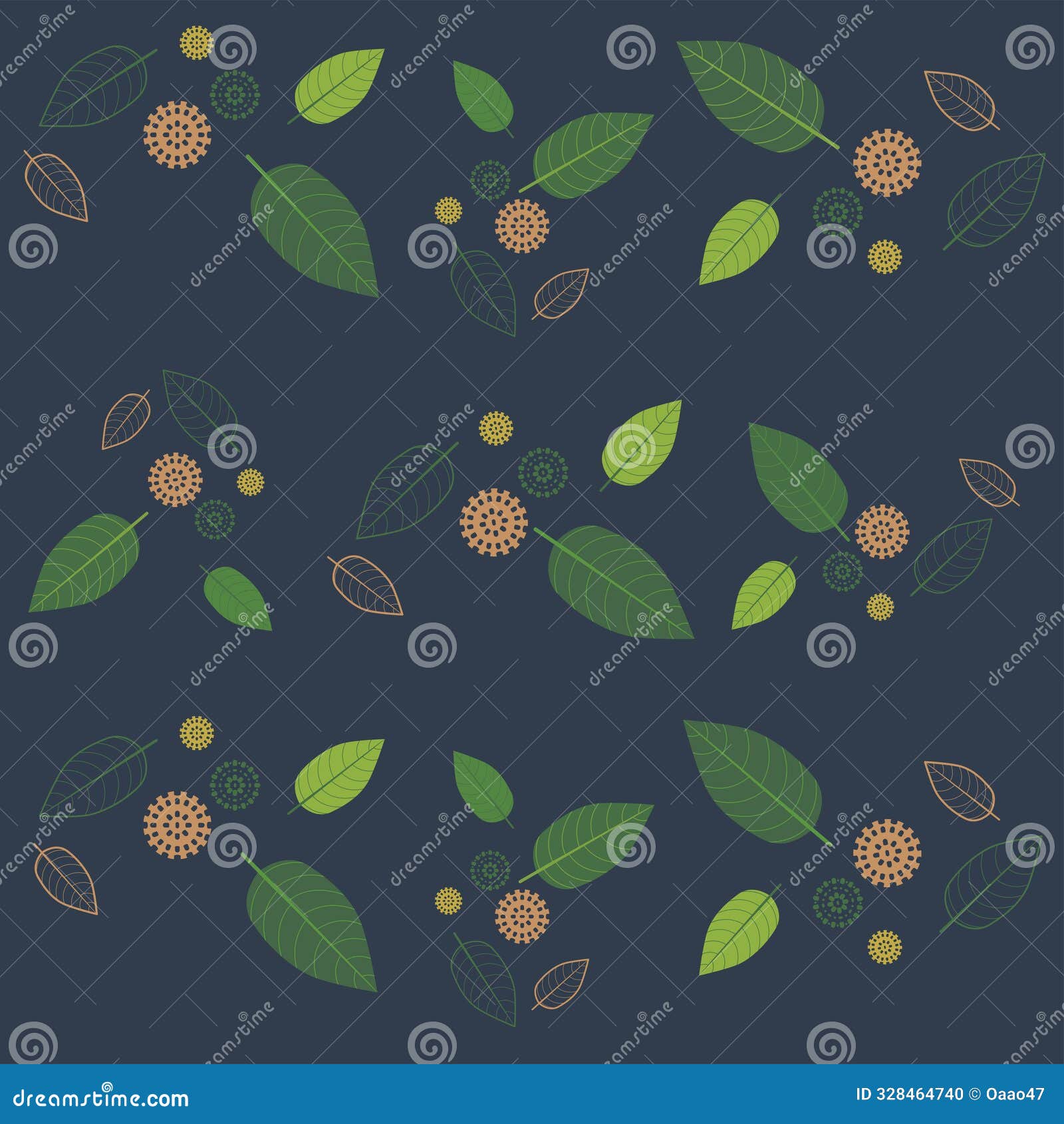 Kratom Leaf Background Vector Illustration | CartoonDealer.com #269811382
