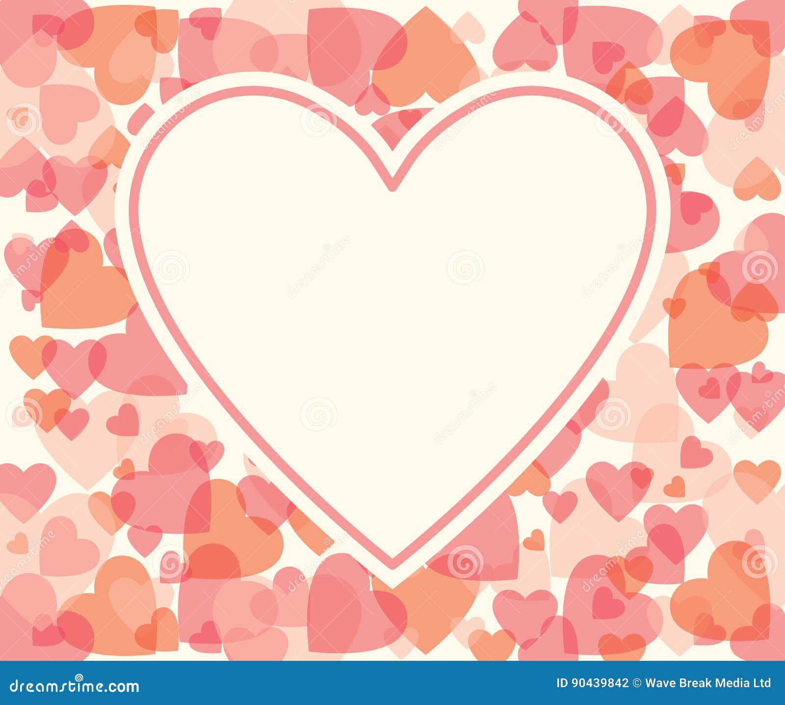 Vector La Ilustración De Las Dimensiones De Una Variable Del Corazón ...