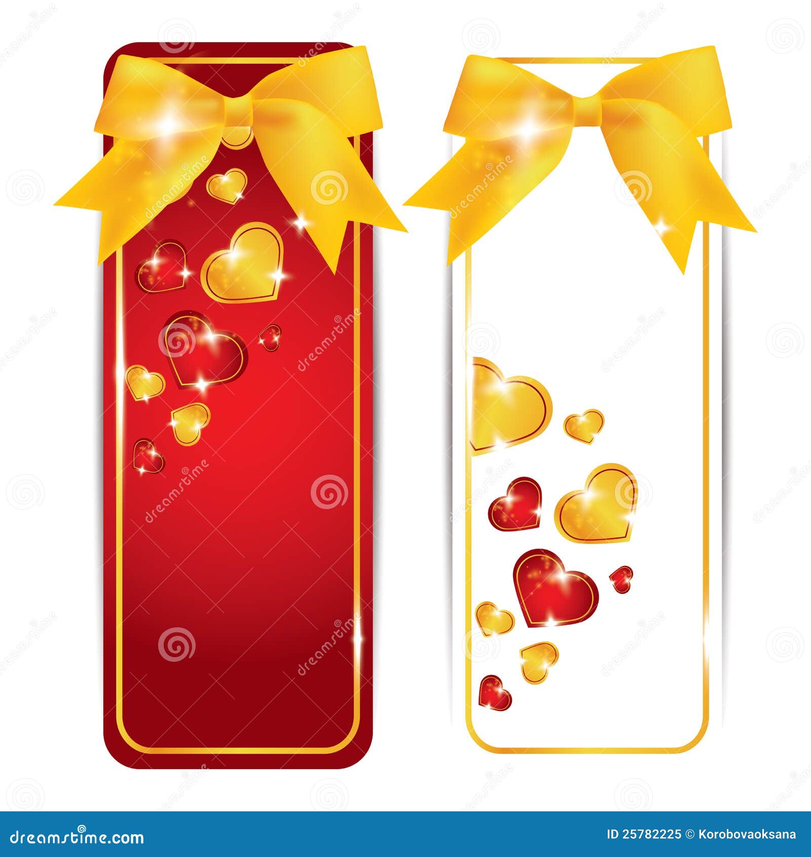 Vector label with a bow stock vector. Illustration of brilliance - 25782225