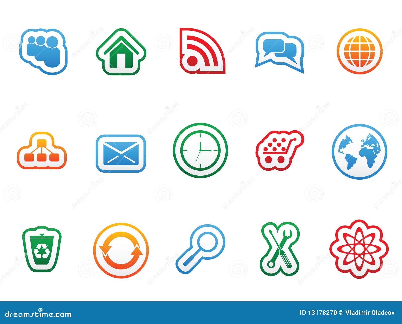 Vector label icons stock vector. Illustration of document - 13178270