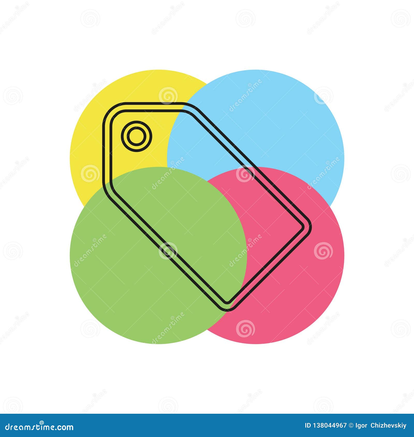 Vector Label Tag Symbol. Discount Element Stock Illustration ...