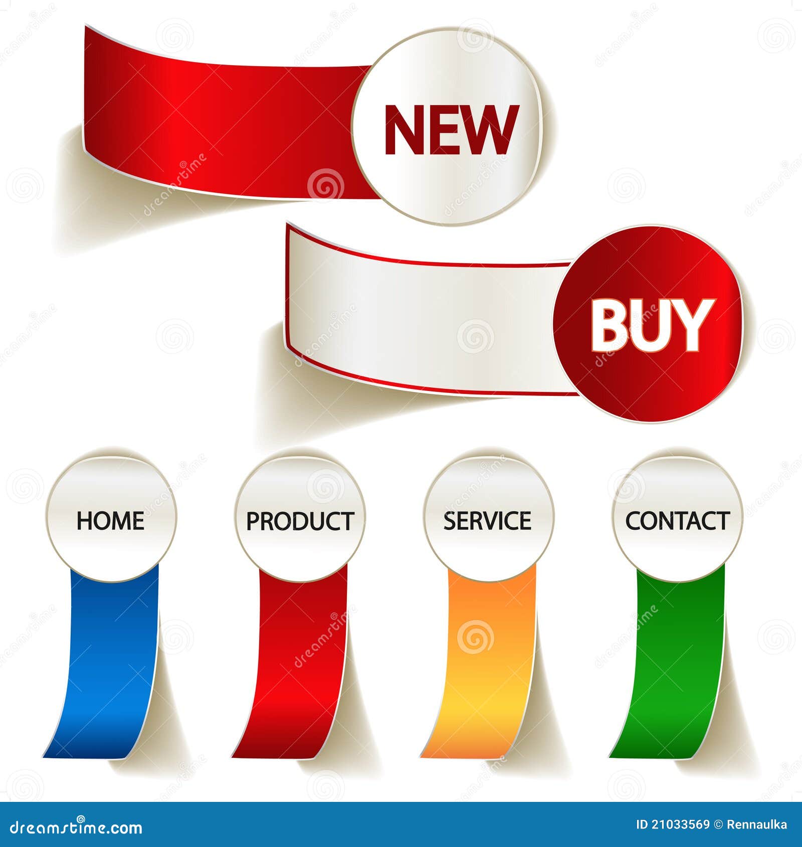 Vector labels for web stock vector. Illustration of stamp - 21033569