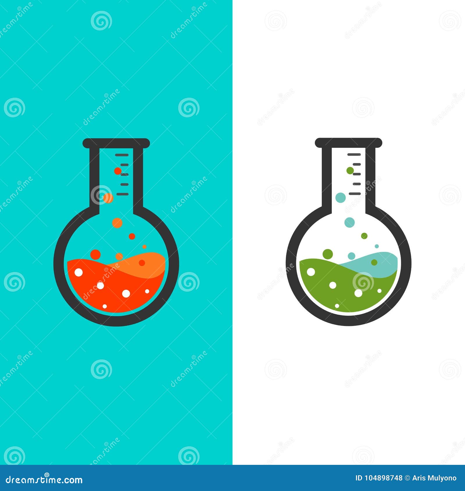 Vector Laboratory, Chemical, Medical Test Logo Stock Illustration ...