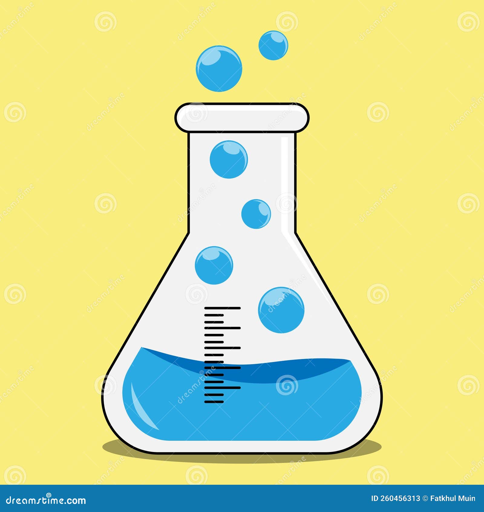 Vector Laboratory Glass or Beaker Stock Vector - Illustration of beaker ...