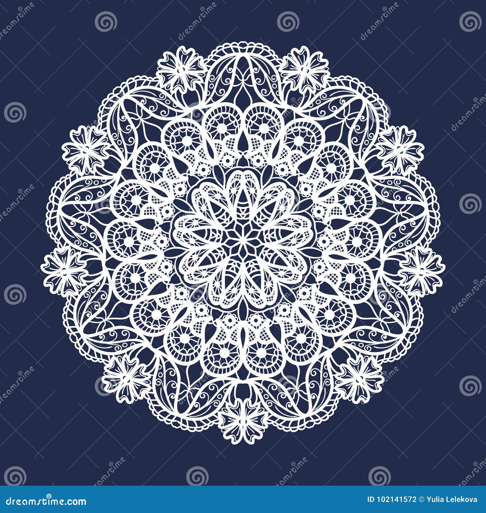 Lace Round Pattern Stock Illustrations – 68,843 Lace Round Pattern ...