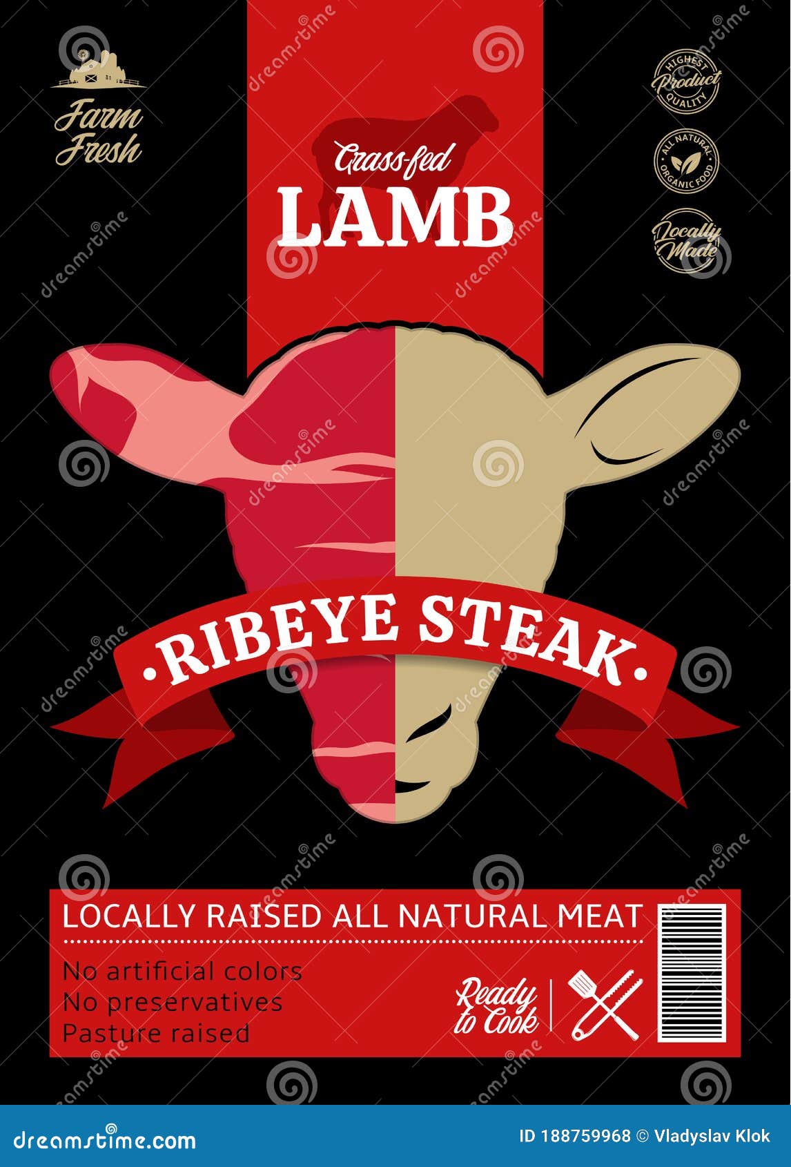 Vector Lamb Logo, Icons, Charts And Design Elements | CartoonDealer.com ...