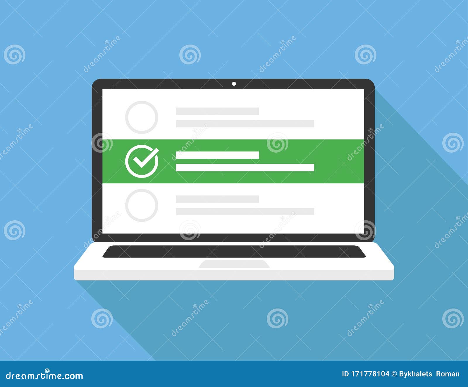 Survey And Questionnaire Vector Icon Set. Included The Icons As ...