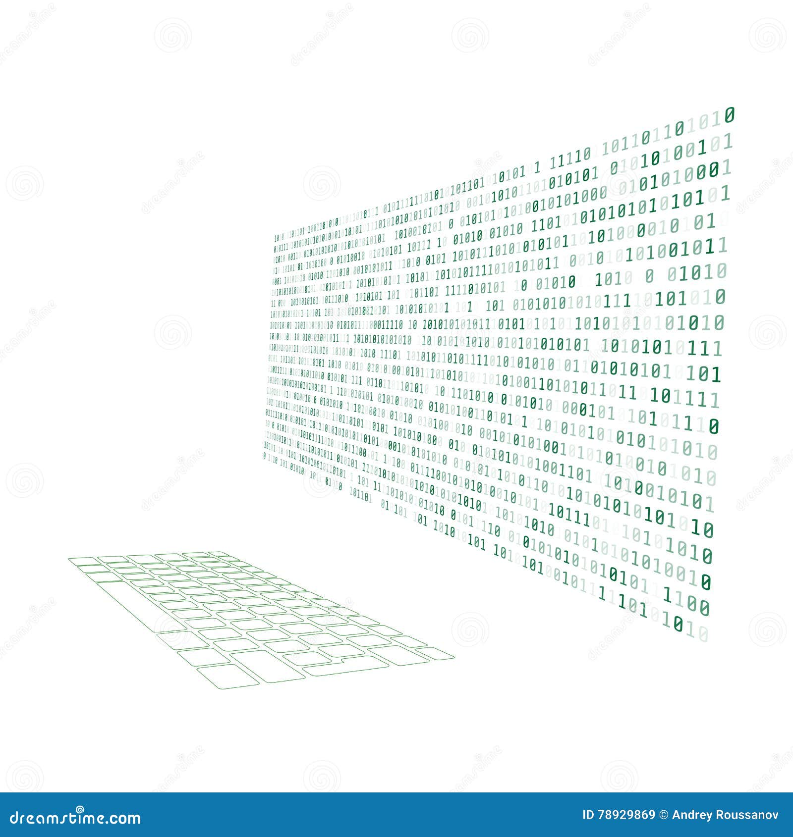 Vector Laptop Matrix Background Stock Illustrations – 142 Vector Laptop ...