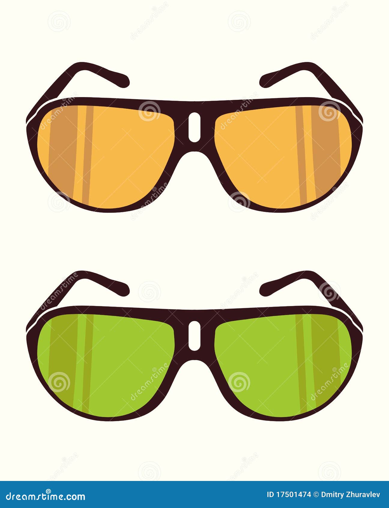 Vector las gafas de sol ilustración del vector. Ilustración de ...