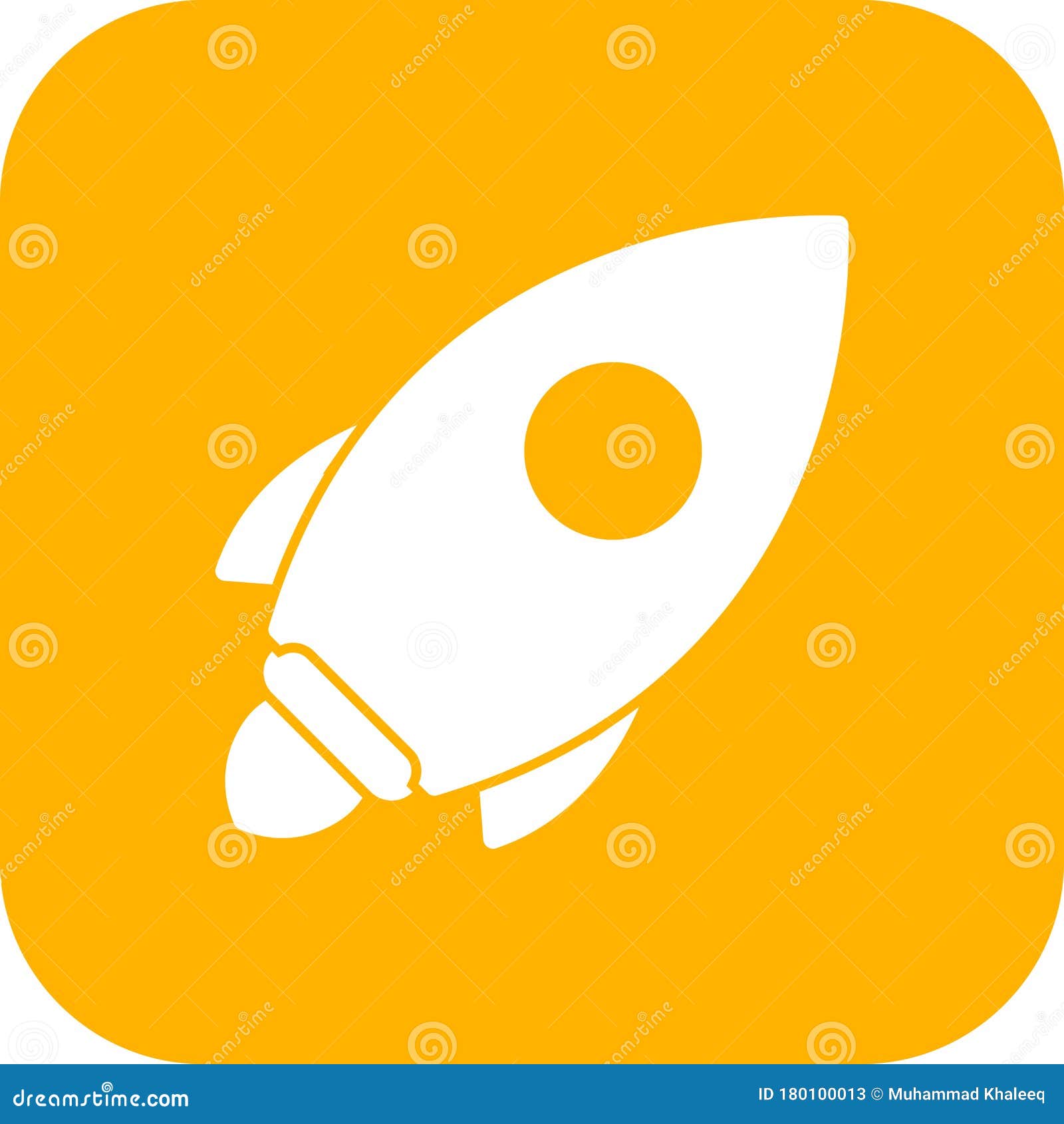 Vector Launch Icon for Personal and Commercial Use. Stock Illustration ...