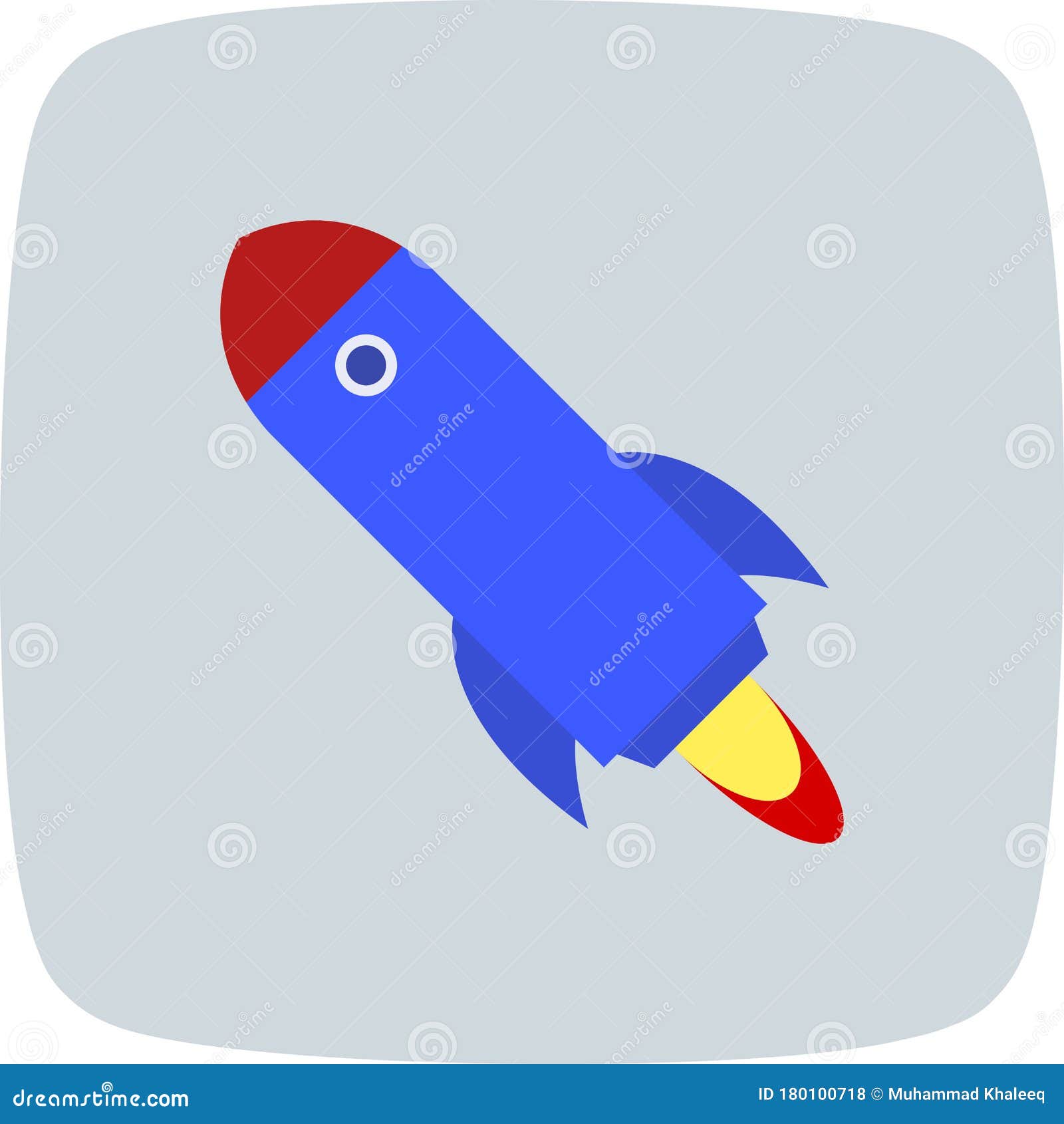 Vector Launch Icon for Personal and Commercial Use. Stock Illustration ...