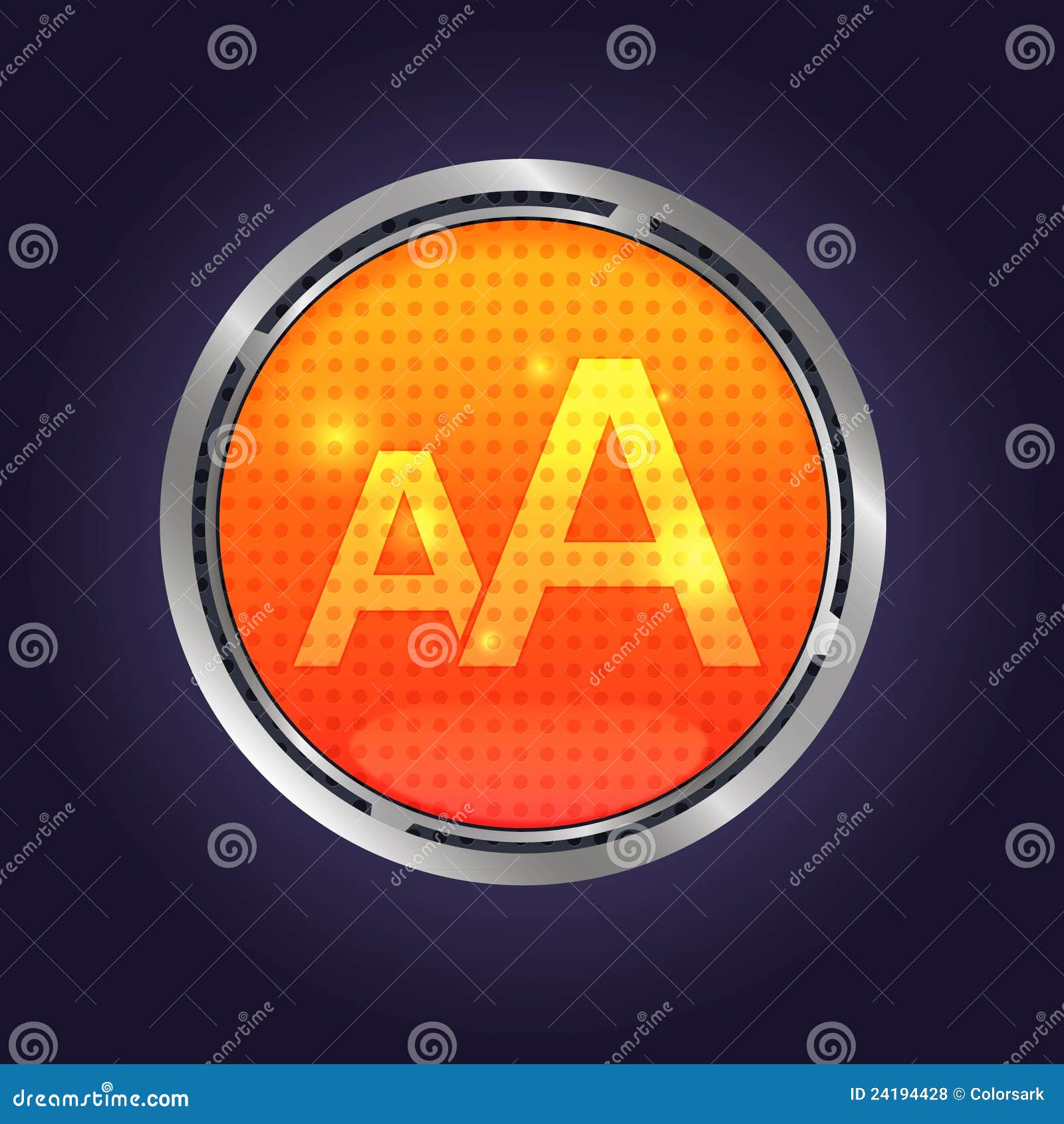 Vector Lava button stock illustration. Illustration of color - 24194428