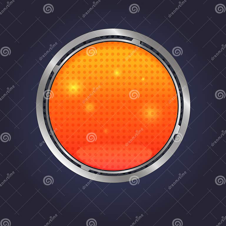 Vector Lava button stock illustration. Illustration of element - 24194538