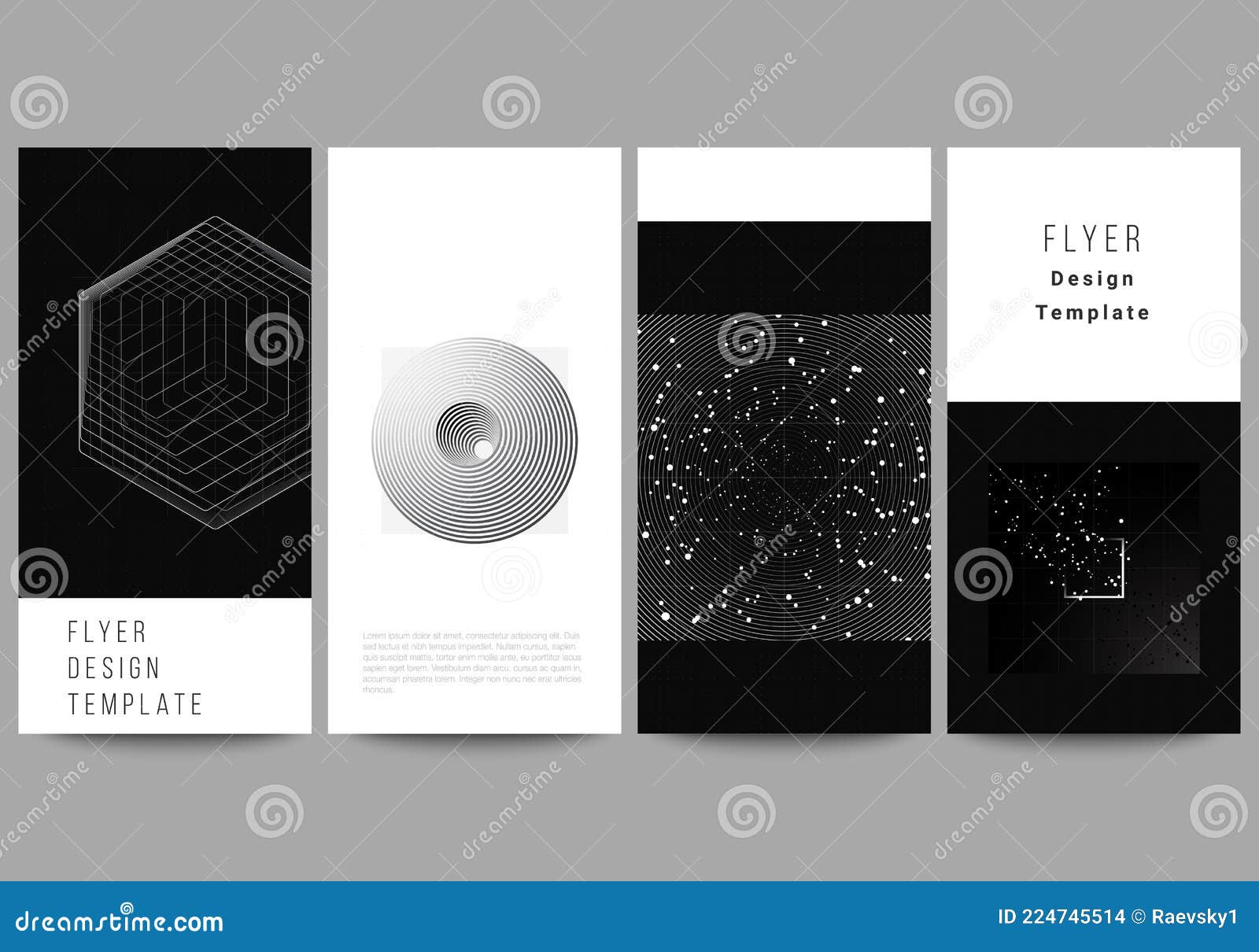 Vector Layout of Flyer, Banner Design Templates for Website Design ...