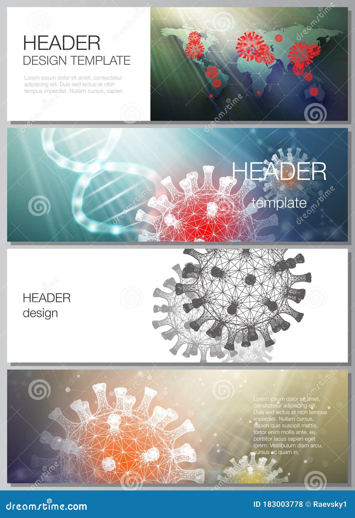 Vector Layout of Headers, Banner Design Template for Website Footer ...