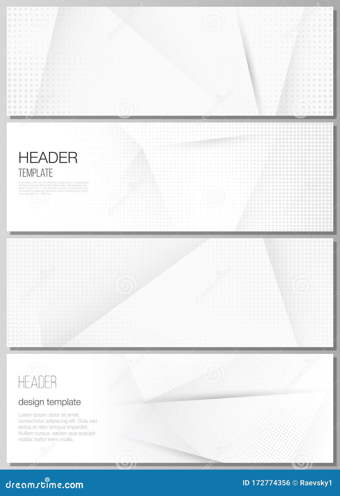 Vector Layout of Headers, Banner Design Template for Website Footer ...